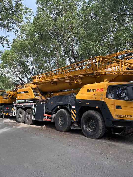 Used STC1000A Truck Crane,100t , Used Machine Engine Crane CRANE USED ...