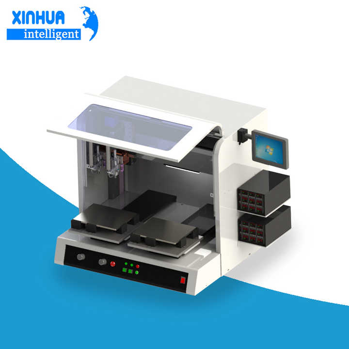 Automatic UV Glue Silicone Epoxy Resin Dispenser Dual Station Three ...