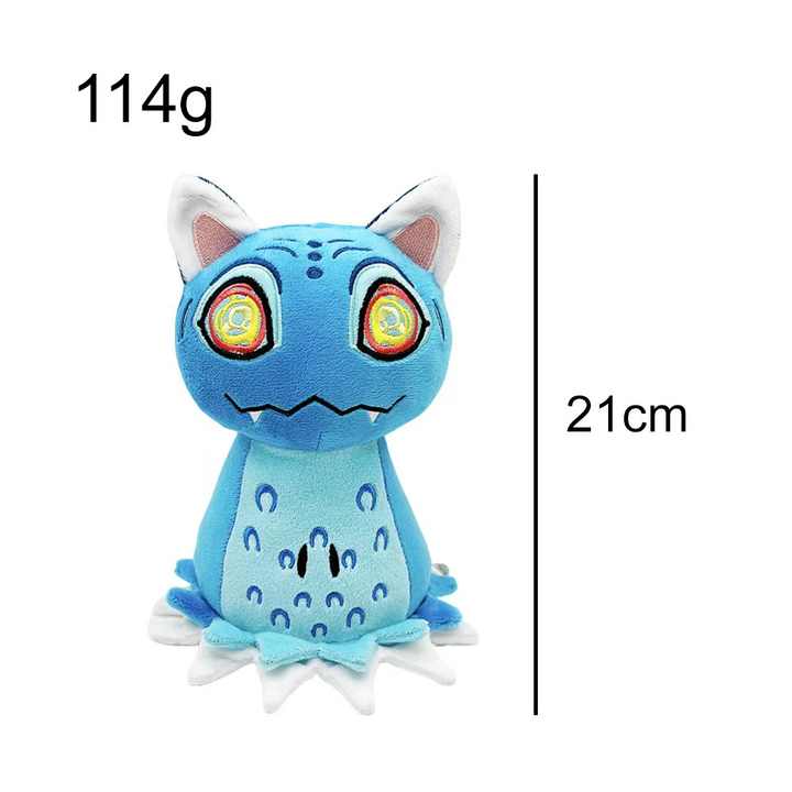 New K-POP Demon Hunters Cylindrical Blue Tiger Plush Toy Doll| Alibaba.com
