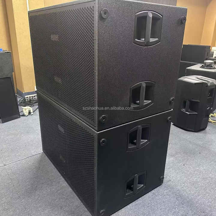 SUB 8006-AS Dual 18" Subwoofer - Active Bass for Church Stage