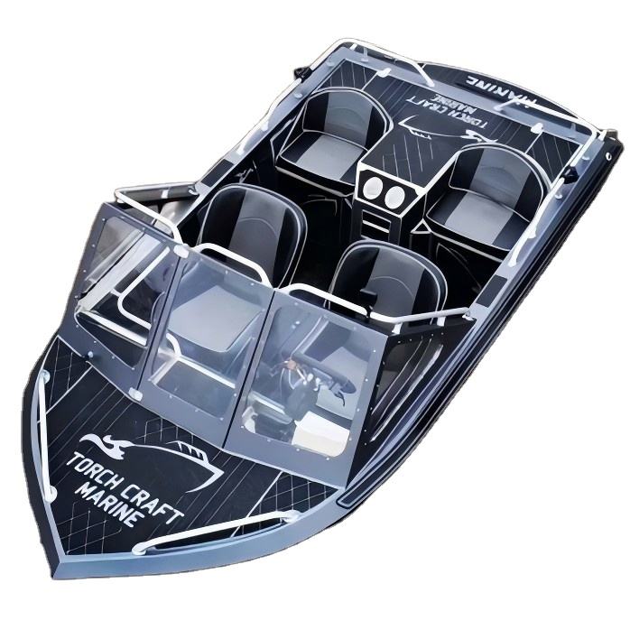 10ft Aluminium Luxury Leisure Speed Boat Lightweight Aluminum Motor ...