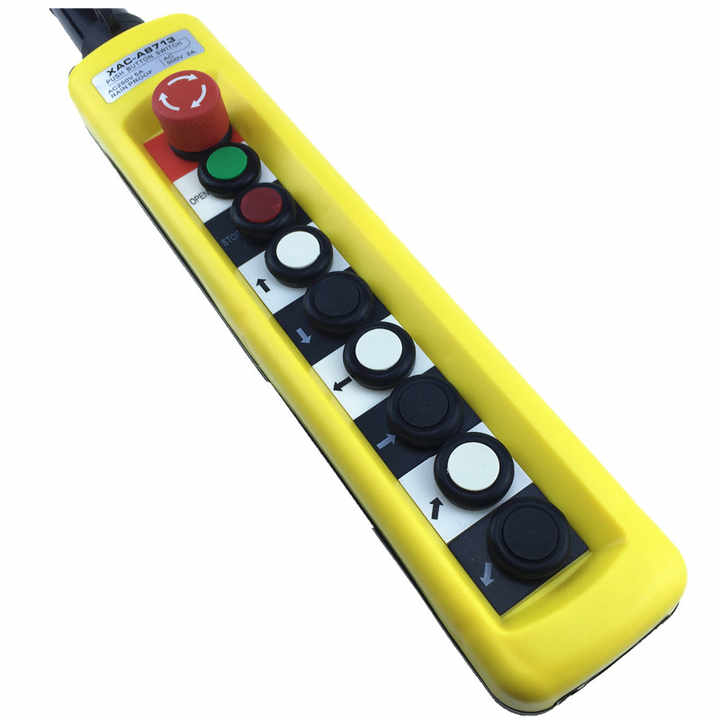 XAC-A8713 IP65 OEM Push Button Waterproof Remote Control Pendant Box Station