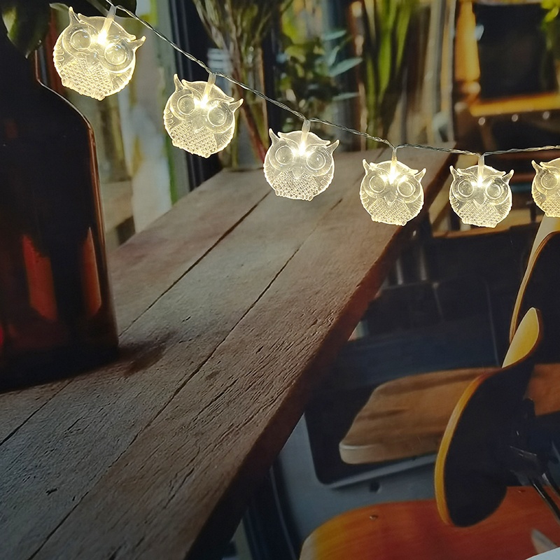 MY05128 Christmas string lights-plastic owl-Taizhou Deco-Maker Arts and ...