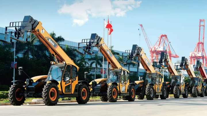 Telescopic Handler Telehandler with EPA, Telescopic Material Handler ...