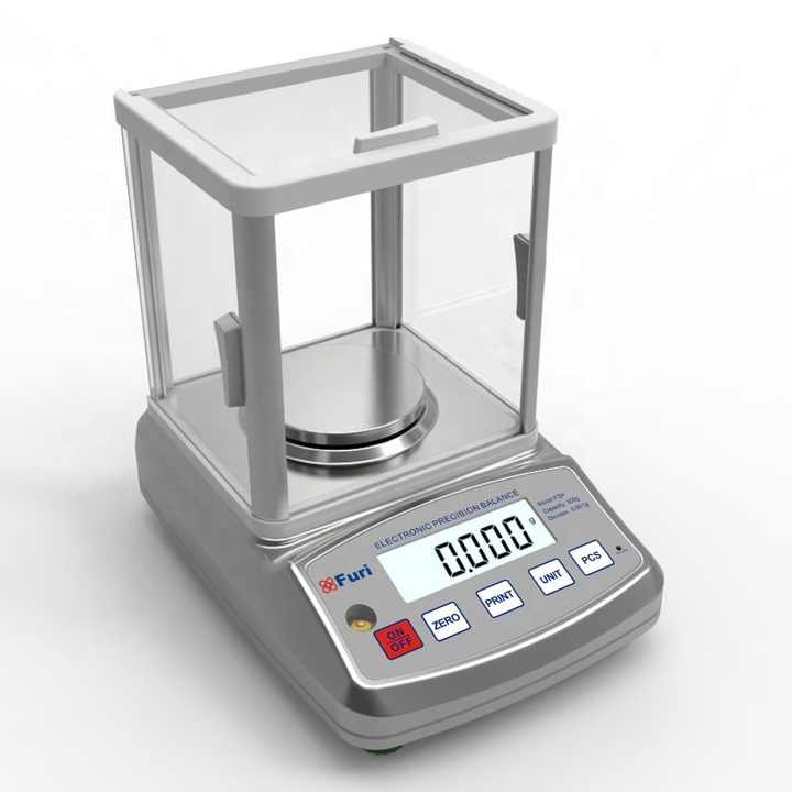 300g 0.001g 1mg Laboratory Precision Balance Digital Weighing Stainless ...