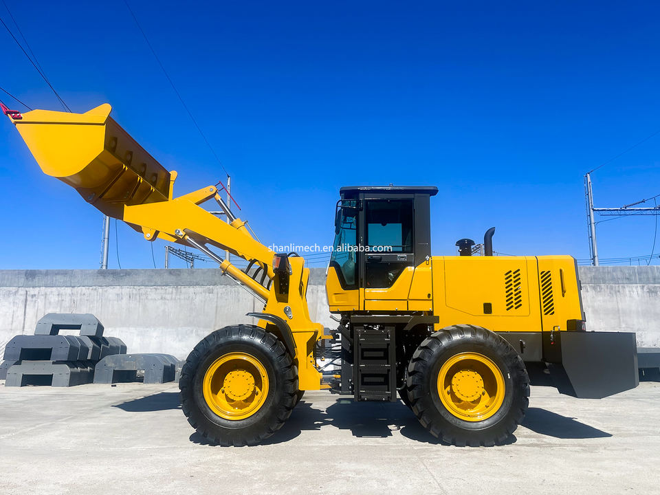 Weichai 6105 Supercharged Engine Mini Front End Wheel Loader 2 Ton ...