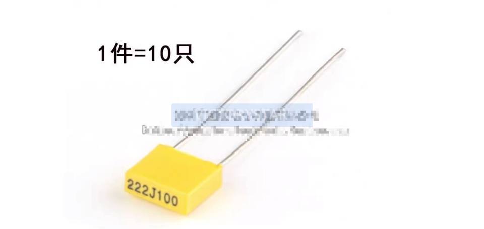 Square Capacitor calibration Capacitor 100v 222j 22nf 10 pieces ...