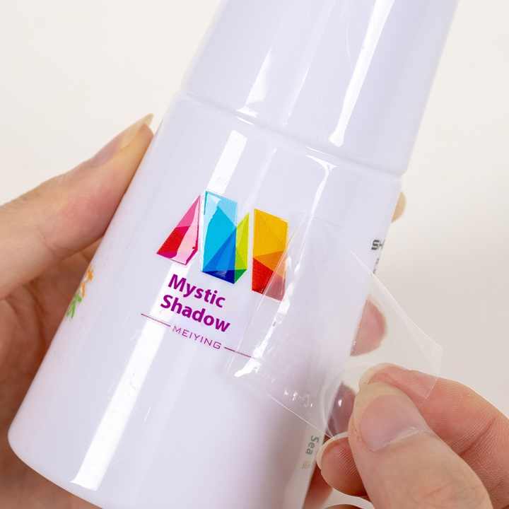 Custom UV Paste Sealing Label Bottle for Cosmetics Transfer Paste ...