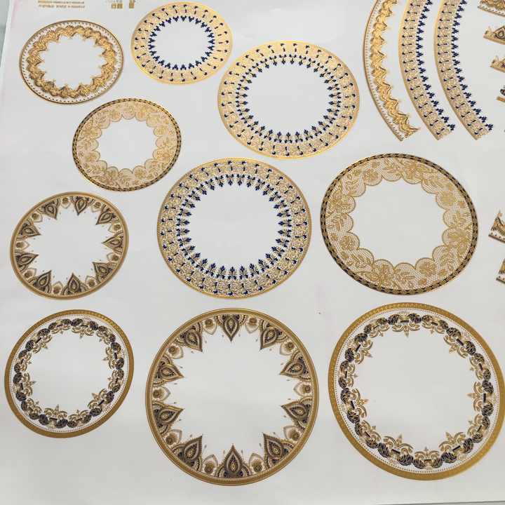 Water Slide Decals Paper for Ceramics - Custom Printing