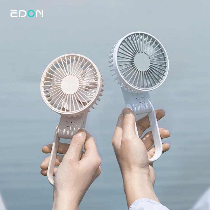 EDON OEM multifuncional mini bonito permanente ar condicionado Fold fã ...