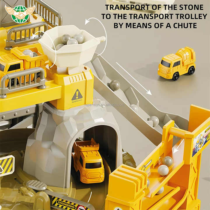 Mini Race Car Adventure Play Set Race Track Slot Toys Electric ...