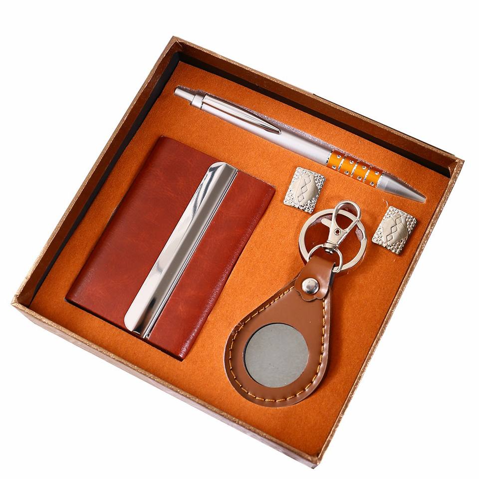 Modern Minimalist Style Cross-border Business Gift Set Metal Pen Card ...