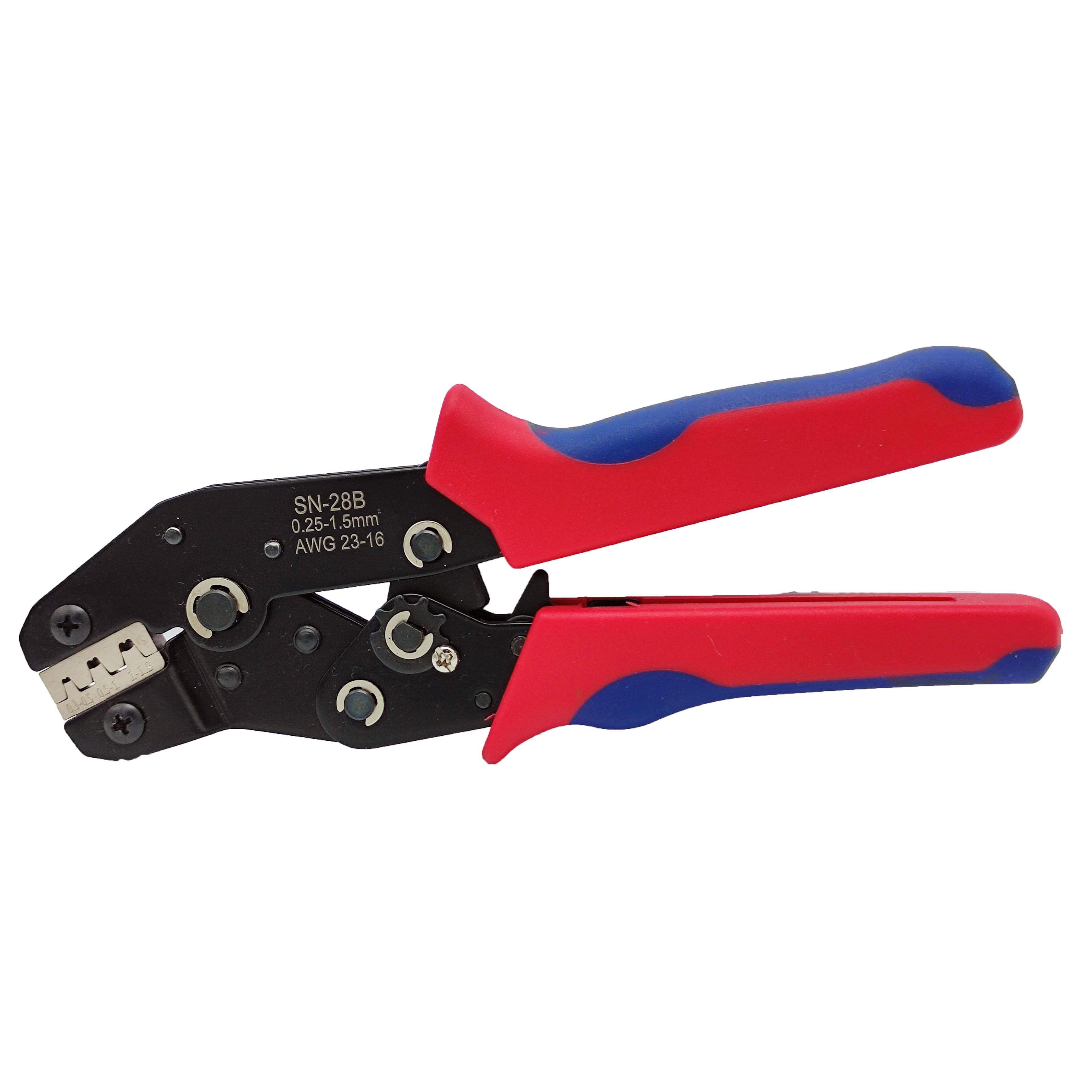 SN-28B Ratchet Terminal Wire Crimping Pliers Power Tool Crimper ...