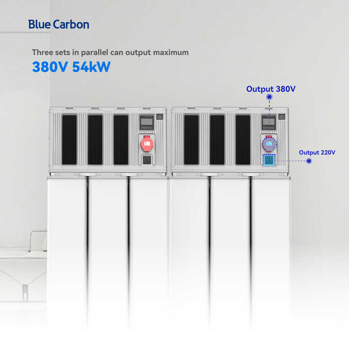 Blue Carbon Lithium Ion Battery Dynamic Expansion 48V Solar Battery 3 ...