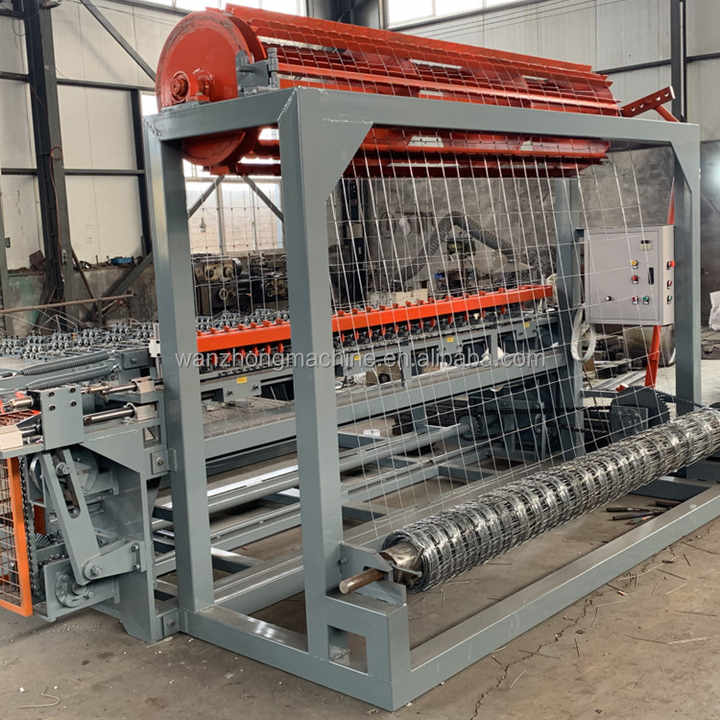 Hinge Joint Knot Field Fence Weaving Machine - Cattle Fence