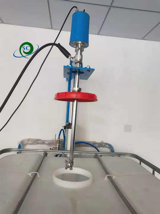 CS High Pressure Motor Drive Tank Cleaning Machine for IBC Tote