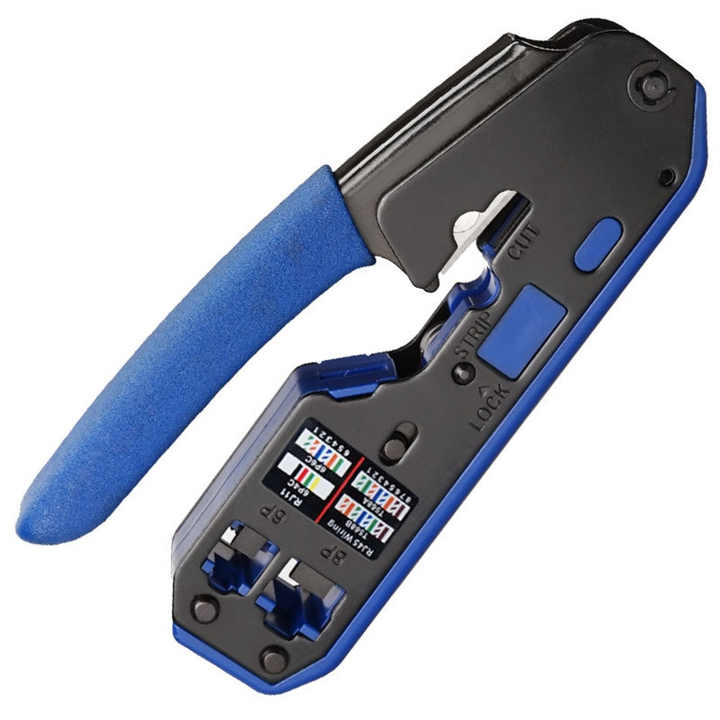 RJ45 & RJ11 RJ12 Wire Stripper-Crimping Tool for Cat5e Cat6