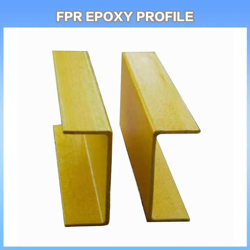 Epoxy T-Shaped FRP Fiberglass Pultruded Composite Profile with High ...