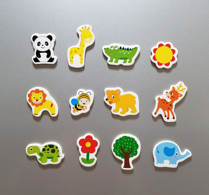 Hoye Crafts Fridge Magnet Sets Animals Refrigerator Decoration Popular ...