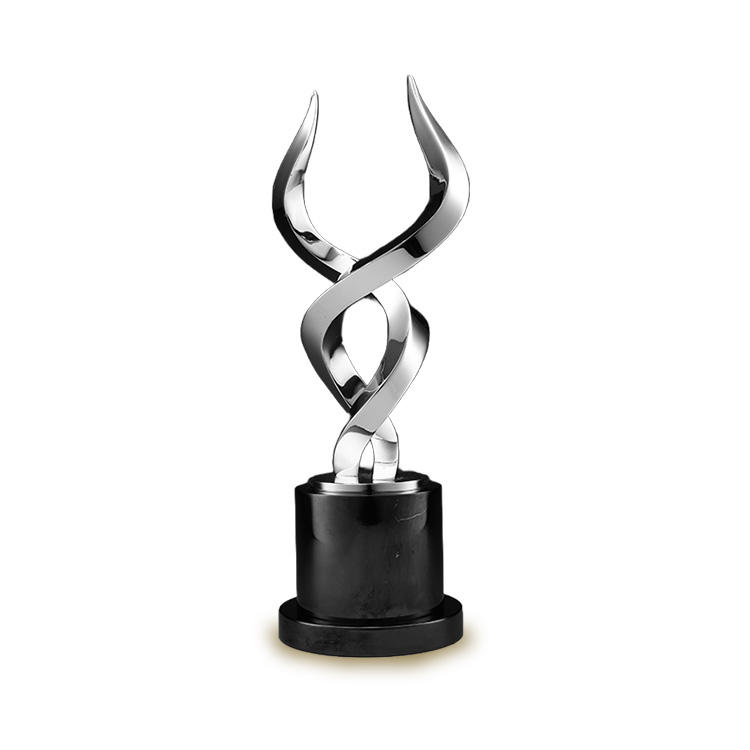 Custom Gold Wing Trophy 3D Manufacturing Angel Award Feather Design ...