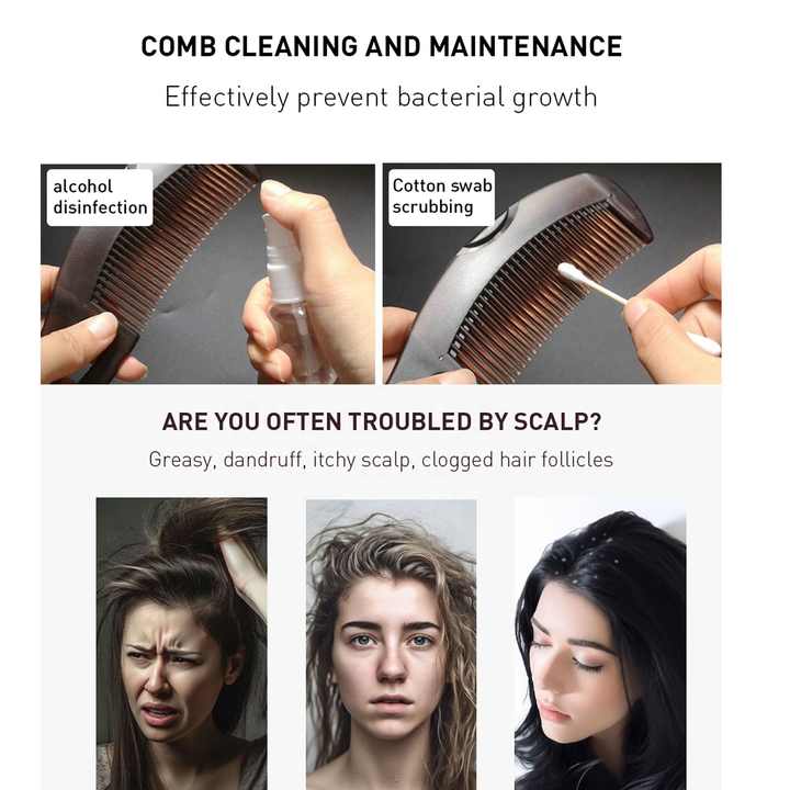 Dandruff Comb - Efficient Removal of Dandruff & Itching