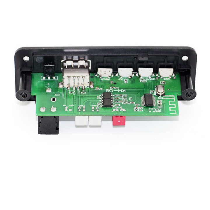 6W Amplifier MP3 Decoder Board USB Record FM Radio AUX for DIY Car ...