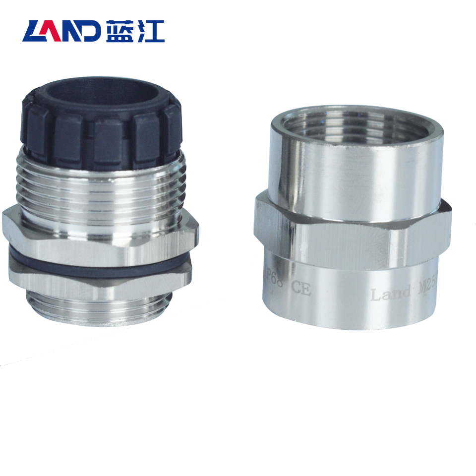 M/G/NPT Threaded IP68 Tubular Nickel-plated Brass Cable Glands ...