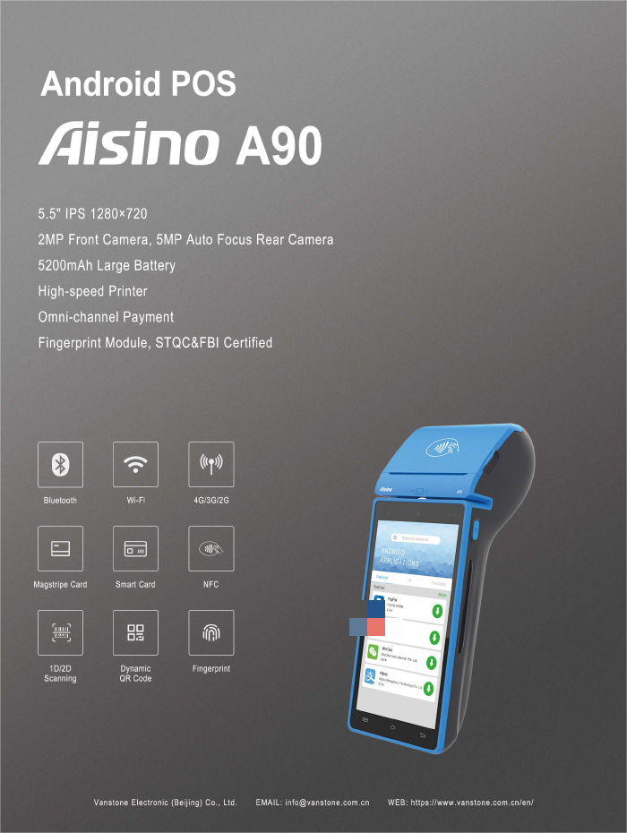 Buy Wholesale China Smart Android 5.5 Inch De Pago Inteligente Tpv Handheld Touch Screen Pos ...