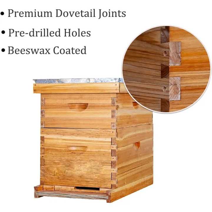 Manufacturers Langstroth Bee Hives Wax Coated Complete Beekeeping ...