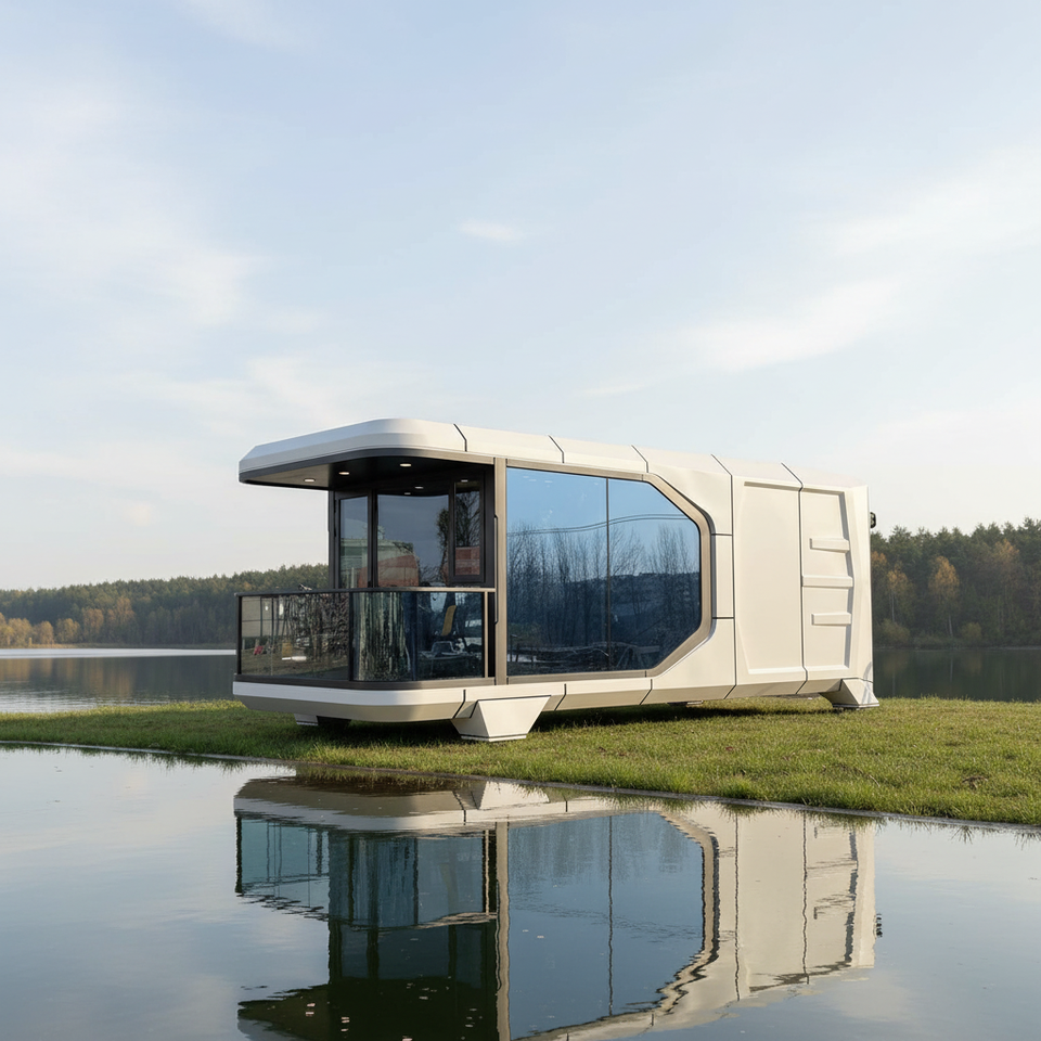 Modern Luxury Villa Detachable Container House Waterproof Prefabricated ...