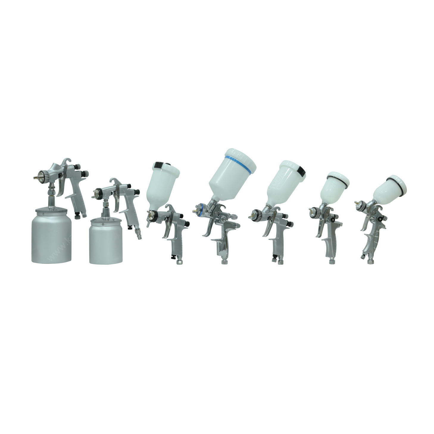 Softer Air Spray Gun HVLP with Gravity Feed Ultra High Transfer ...