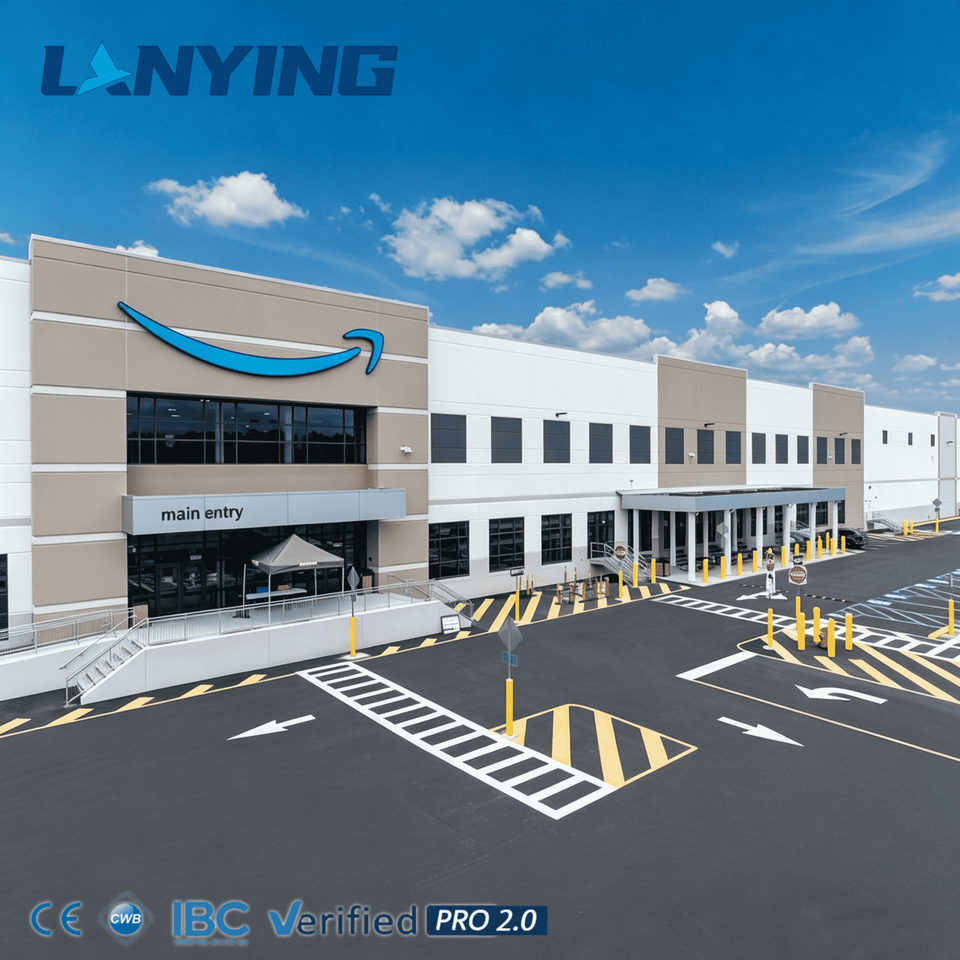 Prefabricated Industrial Steel Warehouse & Workshop Modern Design 50 ...