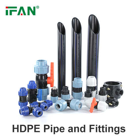 IFAN ASTM D3035 HDPE Compression Fitting Coupling Elbow Tee Poly PP PE ...