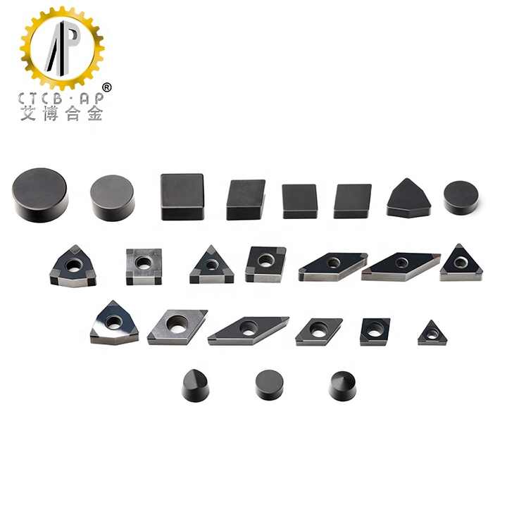 CBN Cubic Boron Nitride Inserts Turning Inserts for Machining Hardened Steel and Cast Iron ...