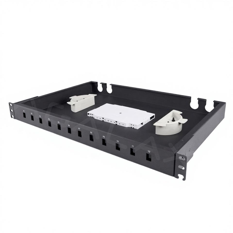 Factory Supply 1U LC/SC Frame Type Rack Mount Fiber Optic Terminal Box ...