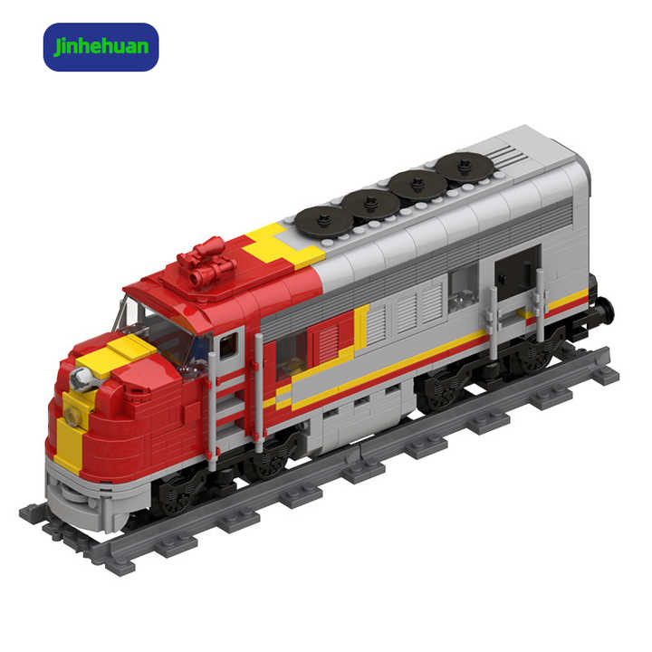 Toy Train Model Small Brick Train Tracks Toys for Adults Plastic Gift ...