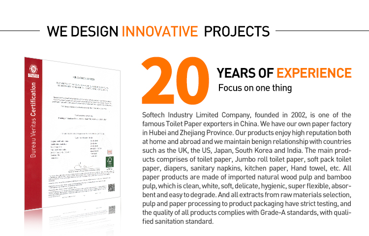 OEM High Quality Facial Tissue Paper 2/3 Ply and Soft Quality in Low ...