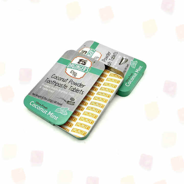 3.15 Inches Slide Tin Case with Butter Paper for Mints or Tablets ...