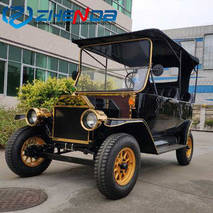 Old Car Design Electric Model T Golf Cart for Sightseeing