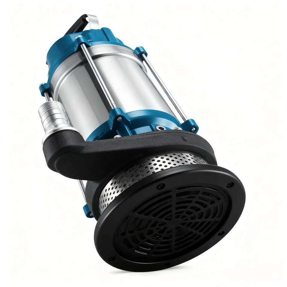 Stainless Steel DC Motor 0.55kW High Pressure Small Submersible Sewage ...