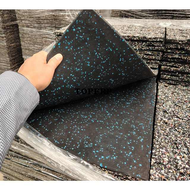 EPDM Rubber Mat Composite Rubber Tile Playground Floor Tiles