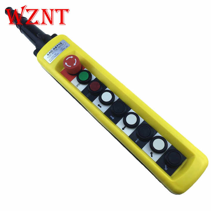 XAC-A8713 IP65 OEM Push Button Waterproof Remote Control Pendant Box Station