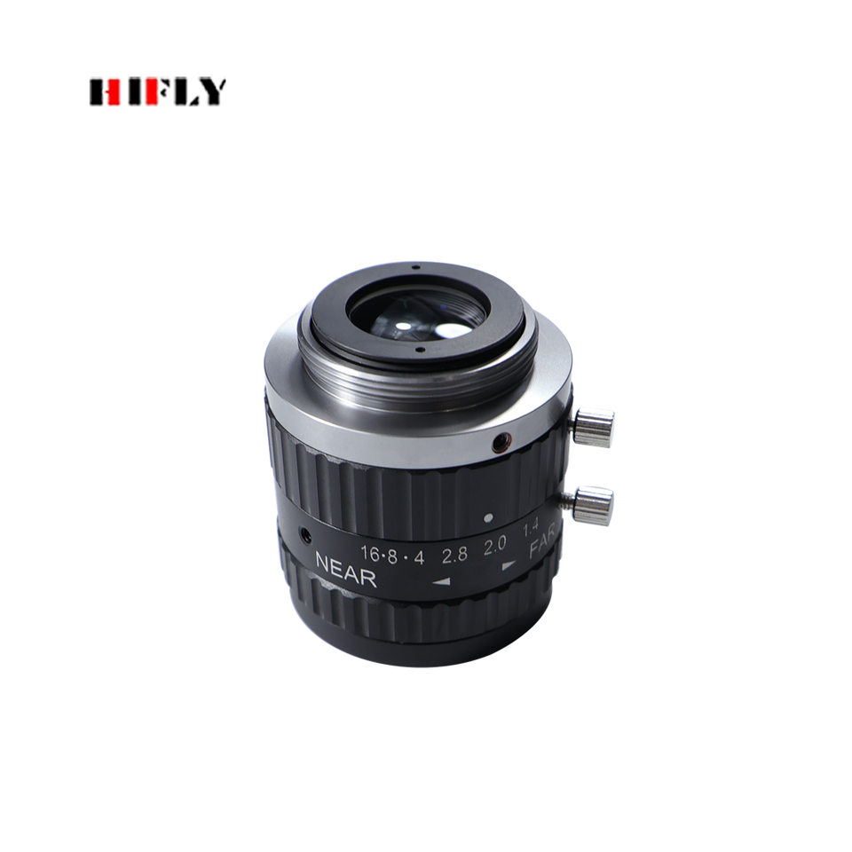 HIFLY 16mm Wide Angle C Mount Industrial Fa Lens 2/3" 5MP