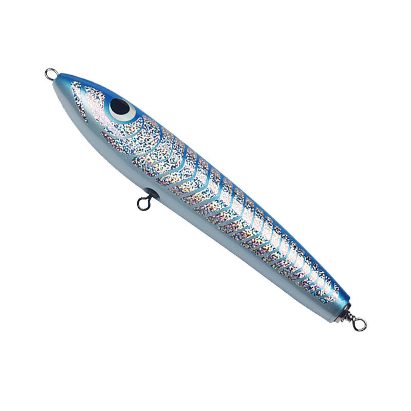 Wooden Basswood Pencil Popper Lure 20cm 90g Unrigged Topwater Popper ...
