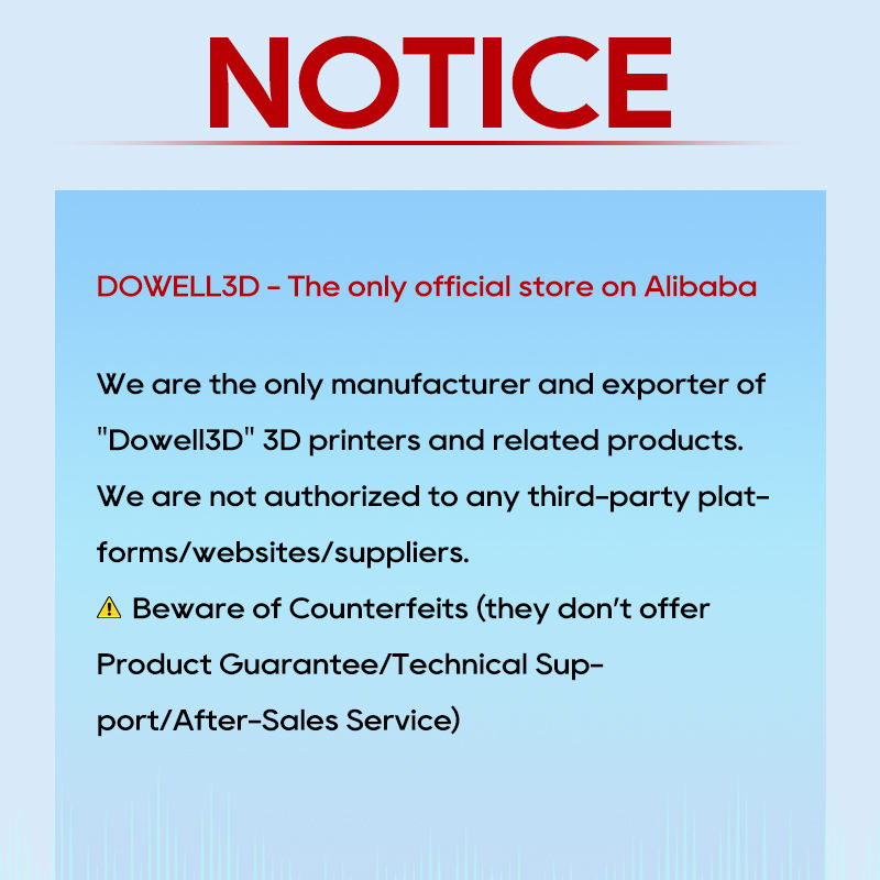 Dowell Digital 3d Printer 1200*2000*1800mm Large Format High Speed ...