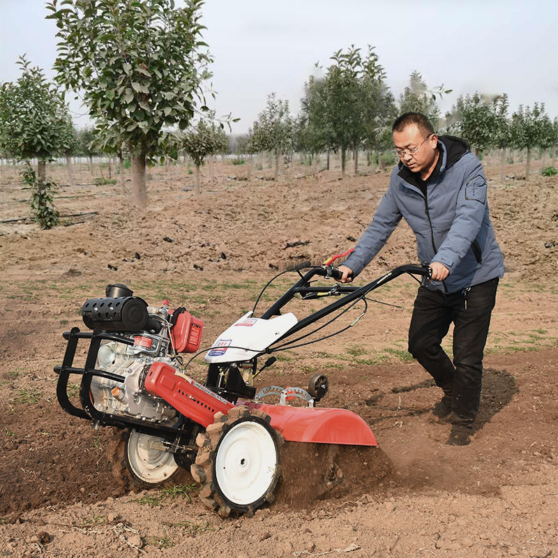 Portable Garden Mini Rotary Tiler Machine Power Tiller Mini Power ...
