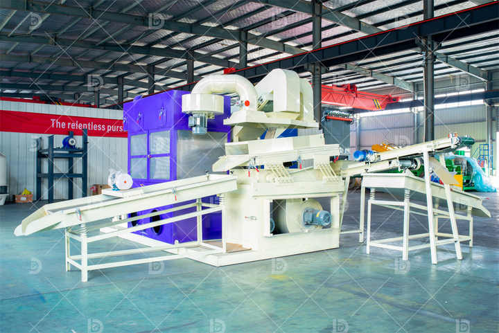 Copper Shredder Automatic Aluminium Granulating Copper Cable Wire ...
