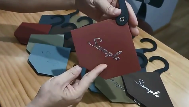 Low MOQ Custom Textile Fabric Swatches Sample Cardboard Printing Art ...