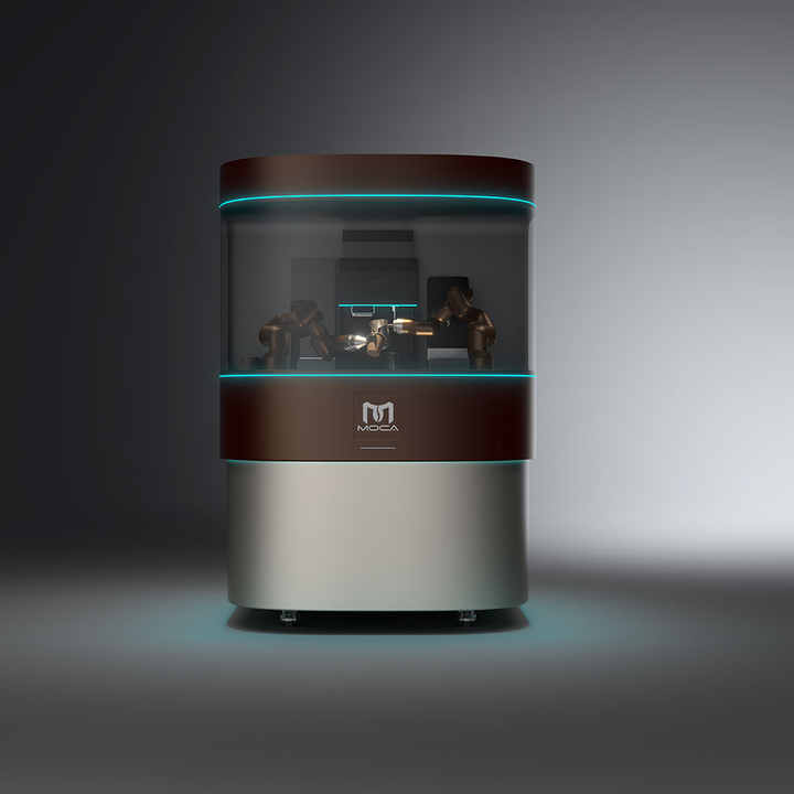 Unmanned Automatic Coffee Robot Arm Cobot Robotic Coffee Vending ...