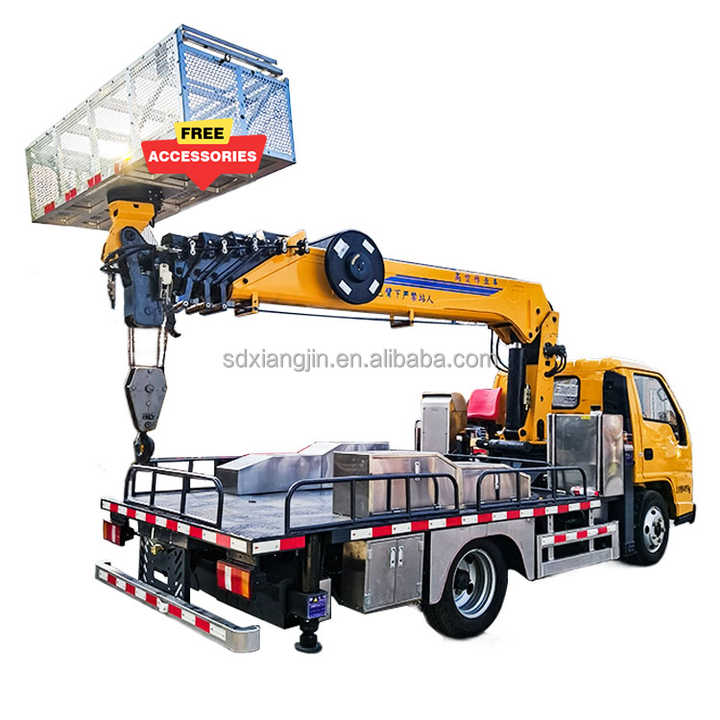 Manlift Truck JMC Bucket Truck Aerial Working Platform Floding Boom ...